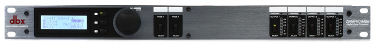 dbx ZonePro 640m 6x4 Digital Zone Processor | Sweetwater