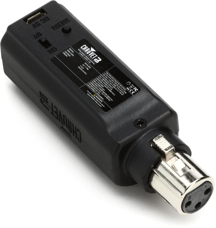 Chauvet DJ D-Fi XLR Receiver Wireless DMX Receiver | Sweetwater