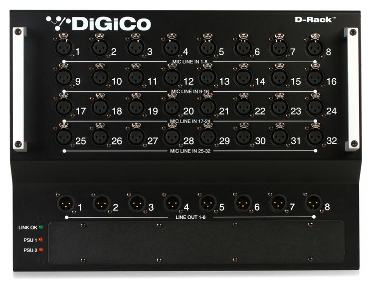 DiGiCo D-Rack Cat 6 Analog I/O | Sweetwater