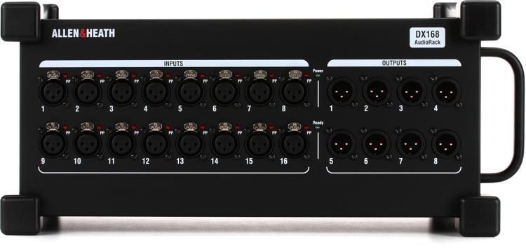 Allen & Heath DX168 16x8 Portable DX I/O Expander | Sweetwater