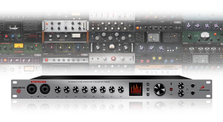 Antelope Audio Discrete 8 Microphone Preamp and Thunderbolt/USB ...