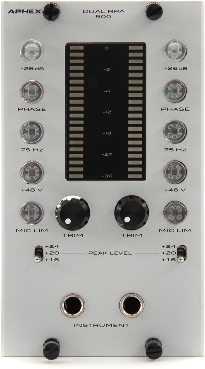 Aphex Dual RPA 500 Mic Preamp Module for 500 Series Racks Overview - InSync