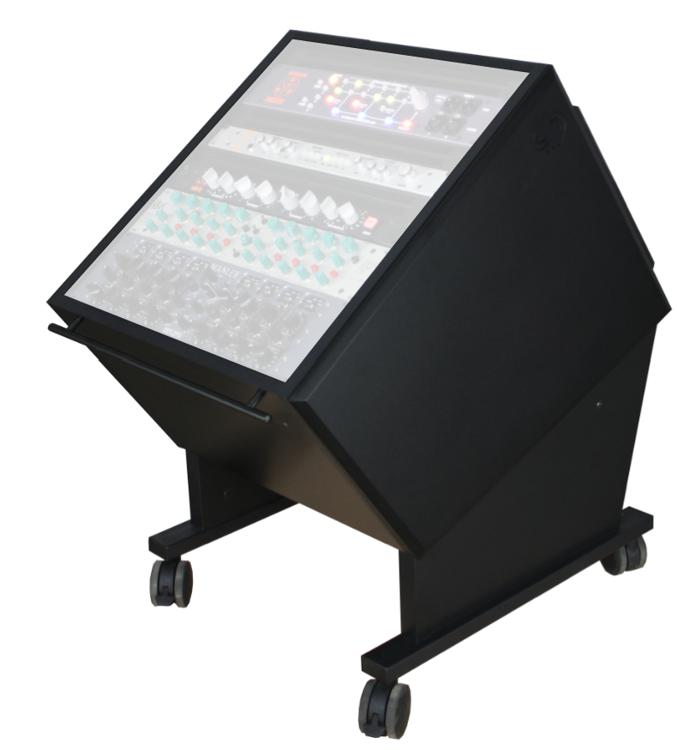 Sterling Modular Raised Face-Up Rack - Basic Black Finish | Sweetwater