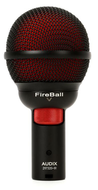 Audix FireBall V Harmonica / Beatbox Microphone with Volume Control ...
