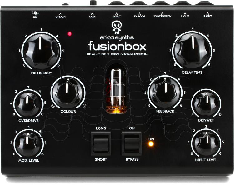 Erica Synths Fusion Box Bucket Brigade Delay Effects Unit with Tube ...