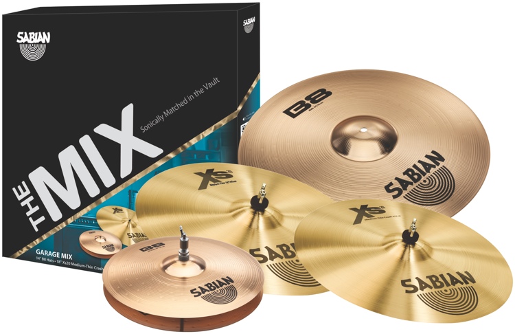 Sabian Garage Mix Cymbal Set | Sweetwater