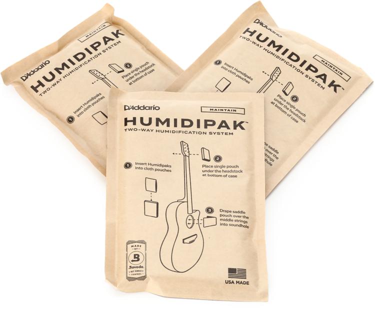 D'Addario Humidipak Maintain Replacement Packet (3-pack) | Sweetwater