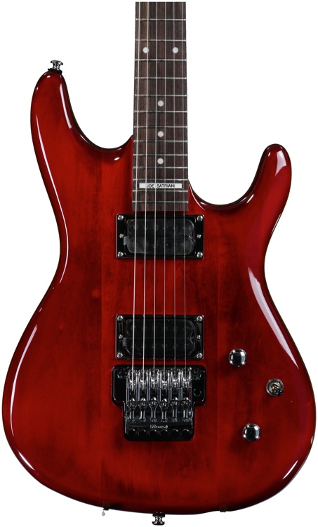 Ibanez Joe Satriani JS100 - Trans Red | Sweetwater