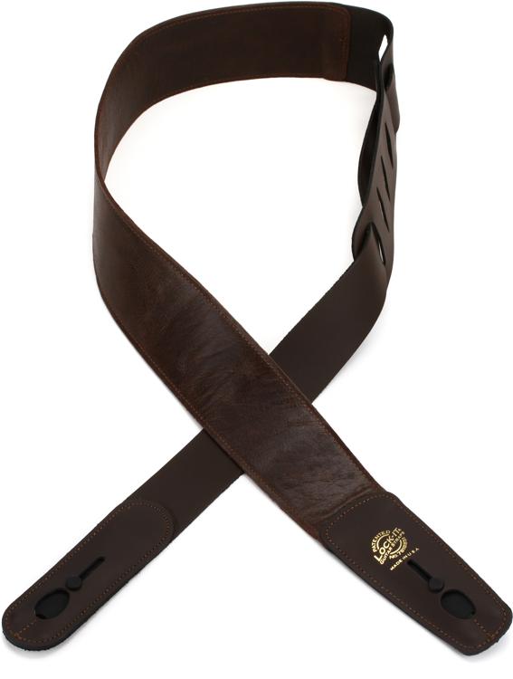 Lock-It Straps Leather Series Leather Strap with Locking Ends - Brown ...
