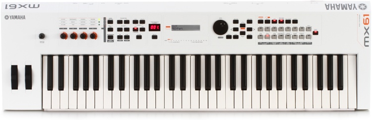 Yamaha MX61 Music Synthesizer - White | Sweetwater