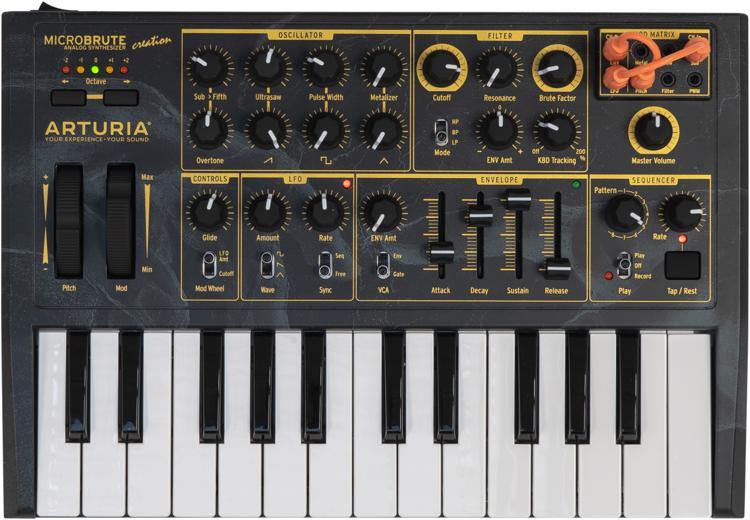 Arturia MicroBrute Analog Synthesizer - Creation Edition | Sweetwater