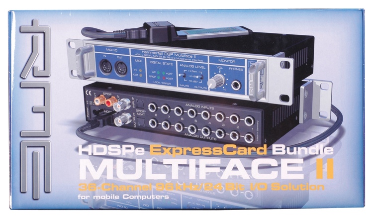 RME Multiface II / HDSPe ExpressCard Bundle | Sweetwater