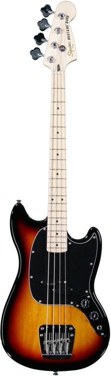 Squier Vintage Modified Mustang Bass - 3-Color Sunburst | Sweetwater