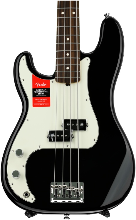 Fender American Professional Precision Bass, Left-handed - Black w ...