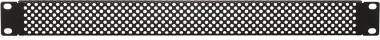 Gator GRW-PNLPRF1 Perforated Flanged Rack Panel - 1U | Sweetwater