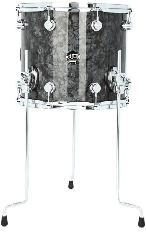 DW Performance Series Floor Tom - 12 x 14 inch - Black Diamond ...