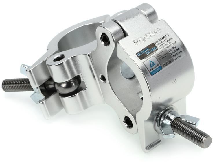 Global Truss Pro Swivel Clamp Wrap-around Clamp for 50mm Truss | Sweetwater