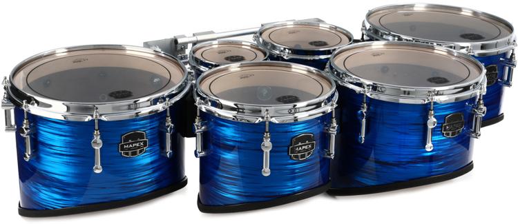 Mapex Quantum Mark II California Cut Marching Tenor Drum Sextet - 6/8 ...
