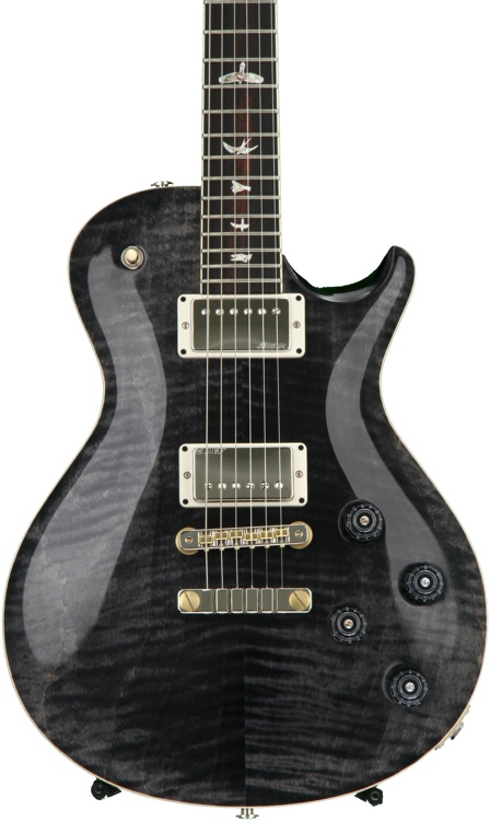 PRS SC 245 Figured Top - Grey Black with Pattern Neck | Sweetwater