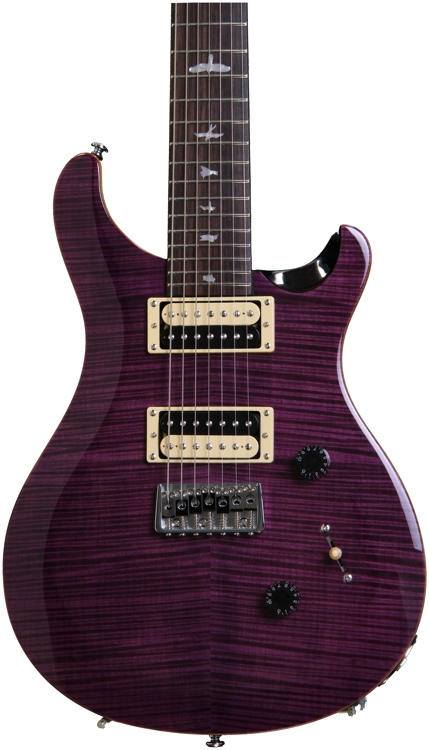 PRS SE Custom 24 7-String - Amethyst | Sweetwater