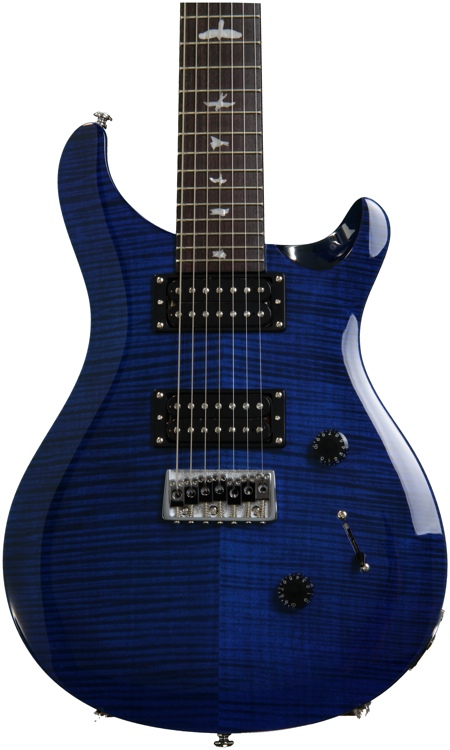 PRS SE Custom 24 7-String - Royal Blue | Sweetwater