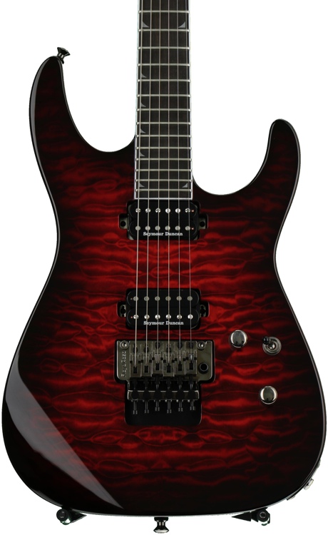 Jackson SL2Q Pro Series Soloist - Trans Magenta Burst | Sweetwater