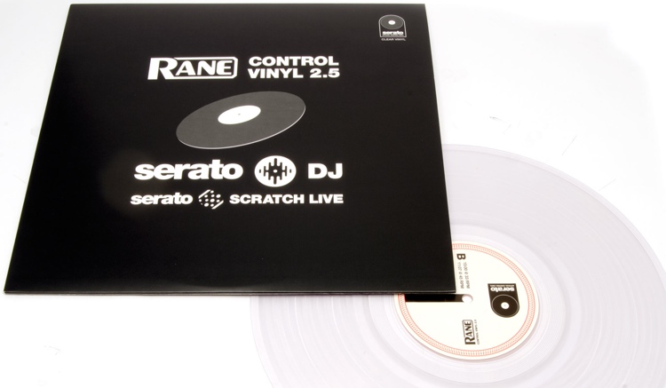 Rane Serato Control Vinyl - Clear | Sweetwater