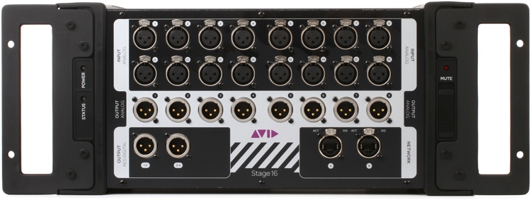 Avid Stage 16 - Stage Box for S3L System | Sweetwater