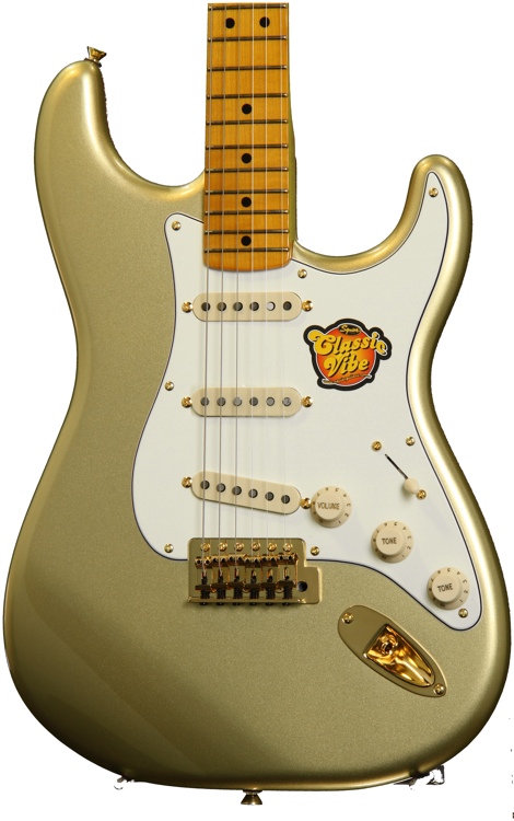 Squier 60th Anniversary Classic Vibe '50s Stratocaster - Aztec Gold ...