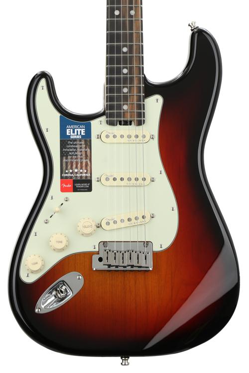 Fender American Elite Stratocaster Left-handed - 3-Color Sunburst w ...