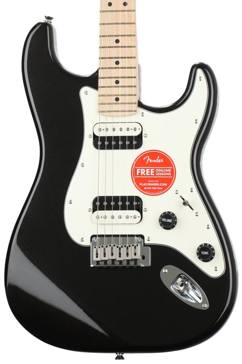 Squier Contemporary Stratocaster HH - Black Metallic | Sweetwater