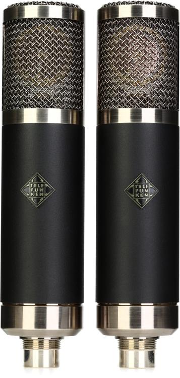 Telefunken TF47 Large-diaphragm Tube Condenser Microphone - Stereo Set ...