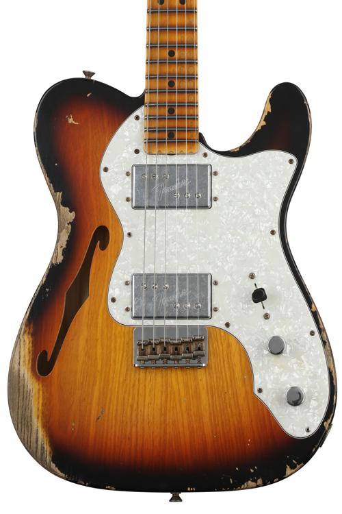 Fender Custom Shop Limited Edition '72 Telecaster Thinline Maple Heavy ...