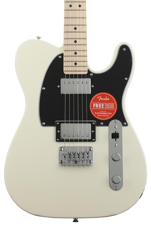 Squier Contemporary Telecaster HH - Pearl White | Sweetwater