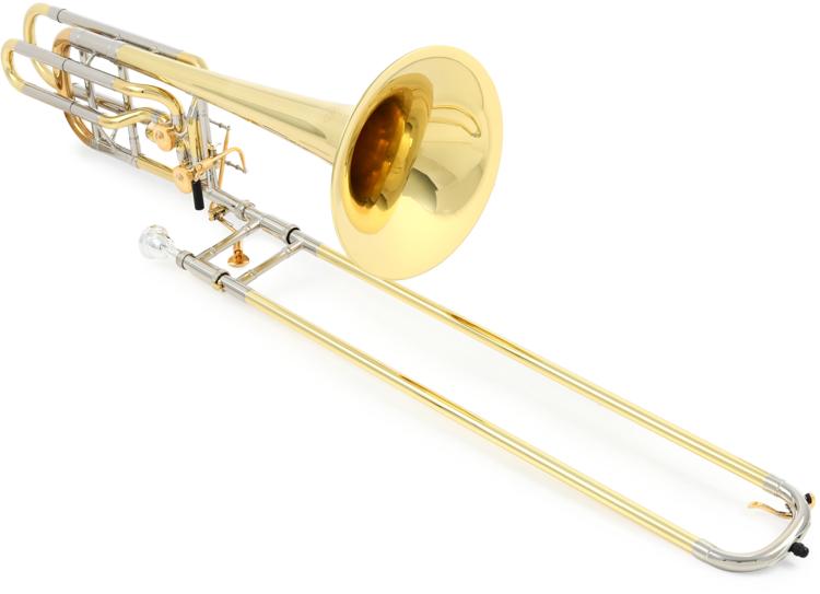 XO 1242L Professional Bass Trombone - Clear Lacquer | Sweetwater