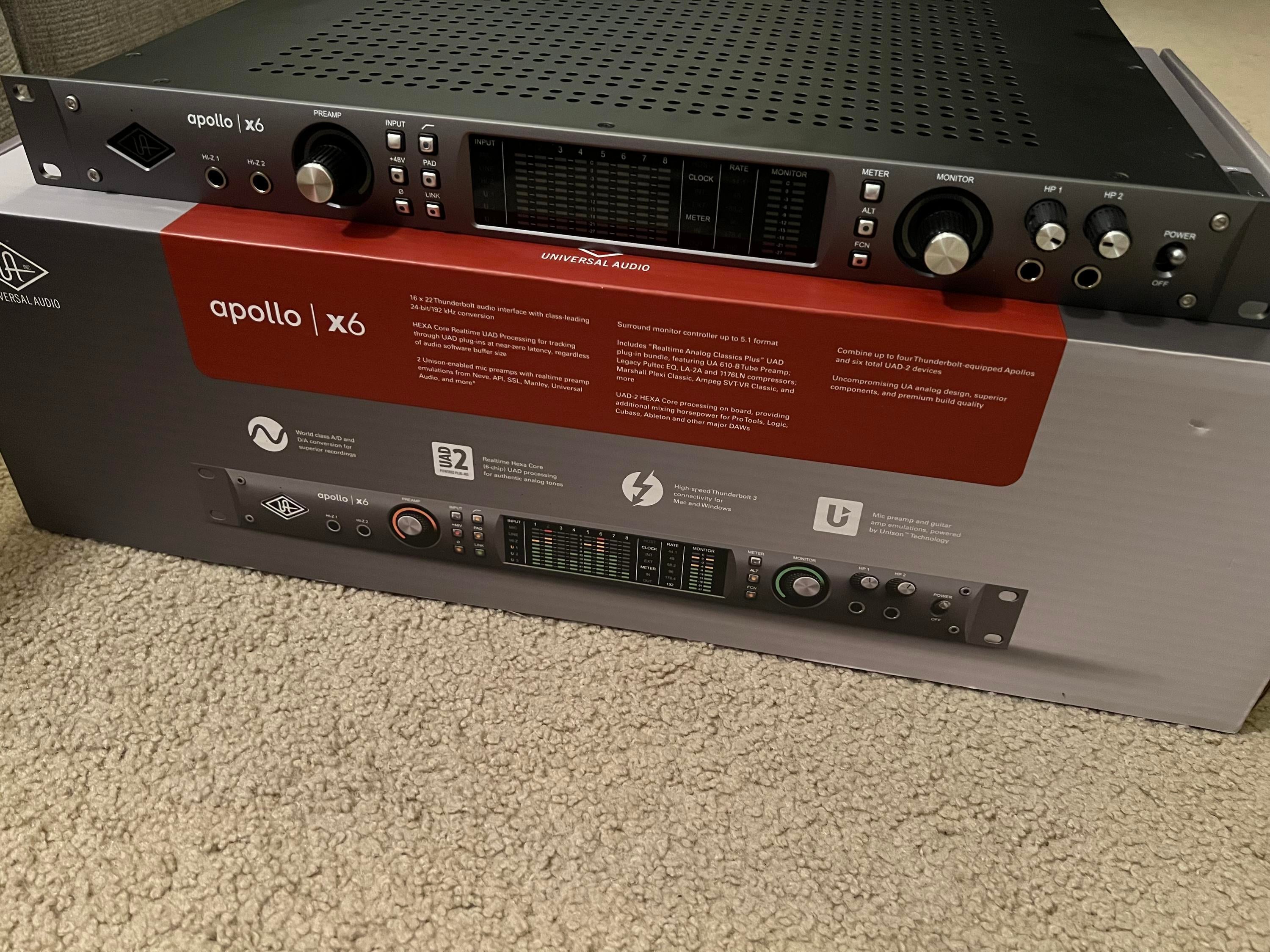 Used Universal Audio Apollo x6 - Sweetwater's Gear Exchange