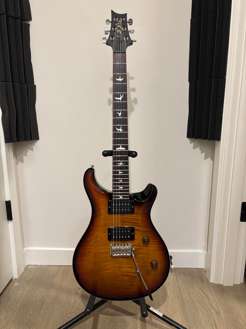 Used PRS CE-24 Amber Sunburst 2022 - Sweetwater's Gear Exchange