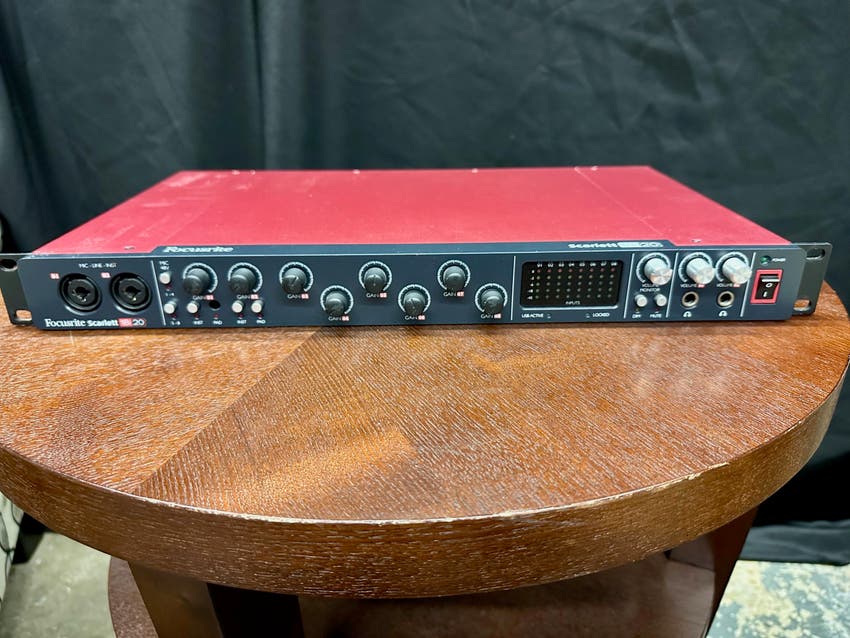 Used Focusrite Scarlett 18i20 Gen 1 - Sweetwater's Gear Exchange
