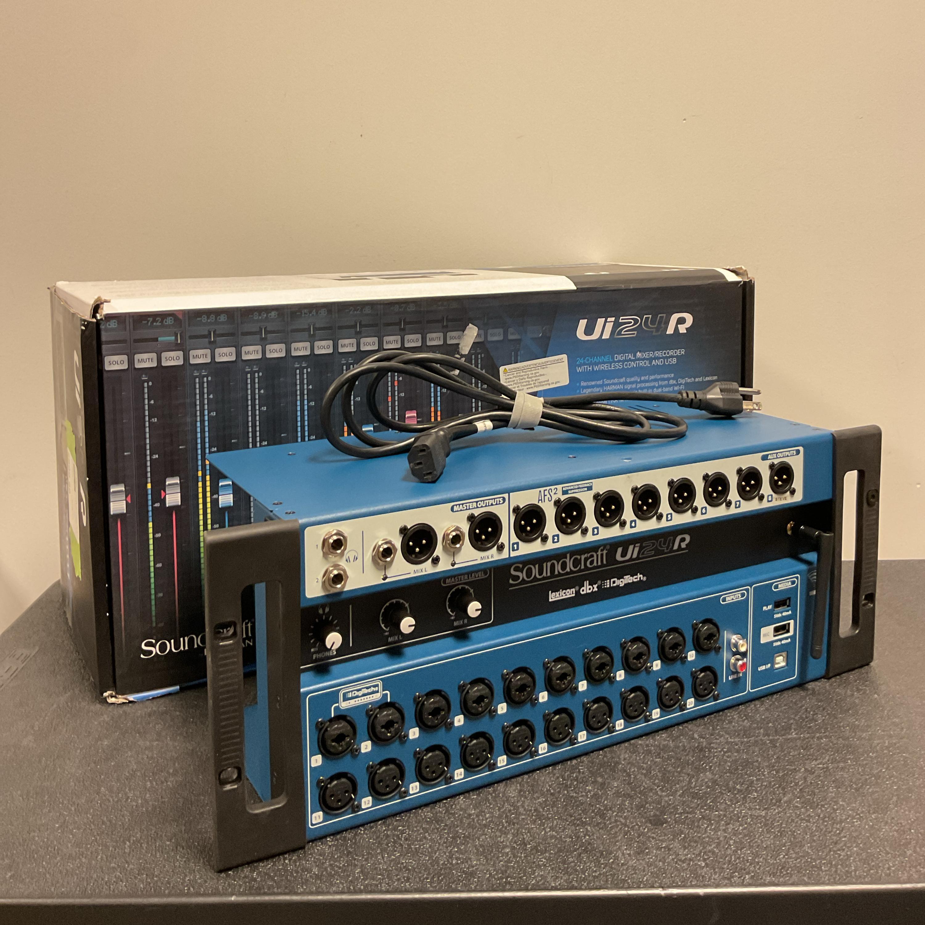 Used Soundcraft Ui24R 24-channel - Sweetwater's Gear Exchange