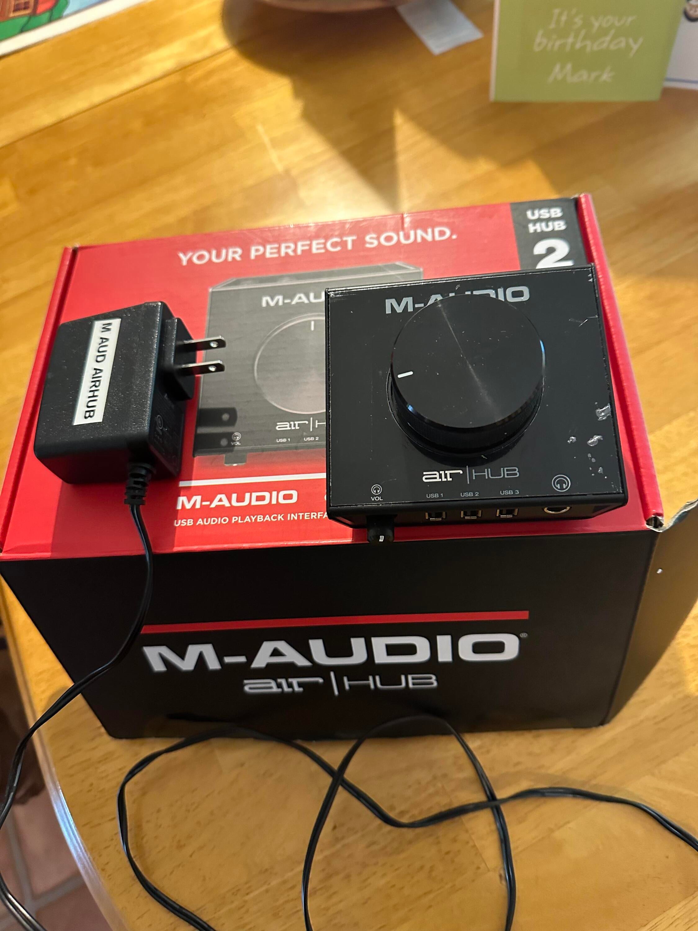 Used M-Audio AIR|Hub USB Audio - Sweetwater's Gear Exchange