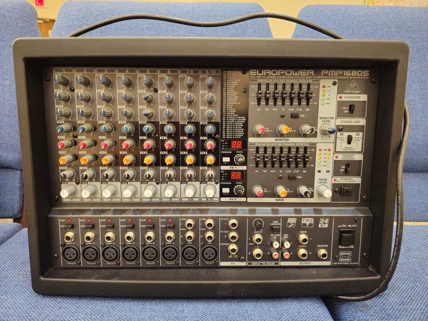 Used Behringer Europower PMP1680S 10-channel - Sweetwater's Gear Exchange