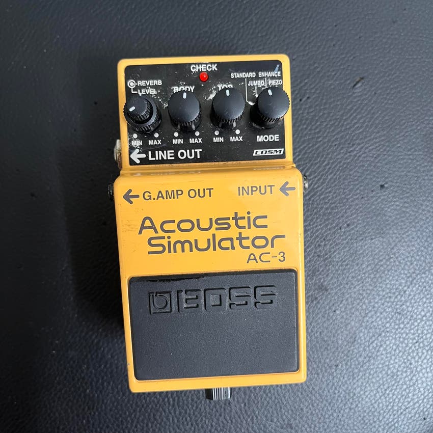 Used Boss AC-3 Acoustic Simulator - Sweetwater's Gear Exchange