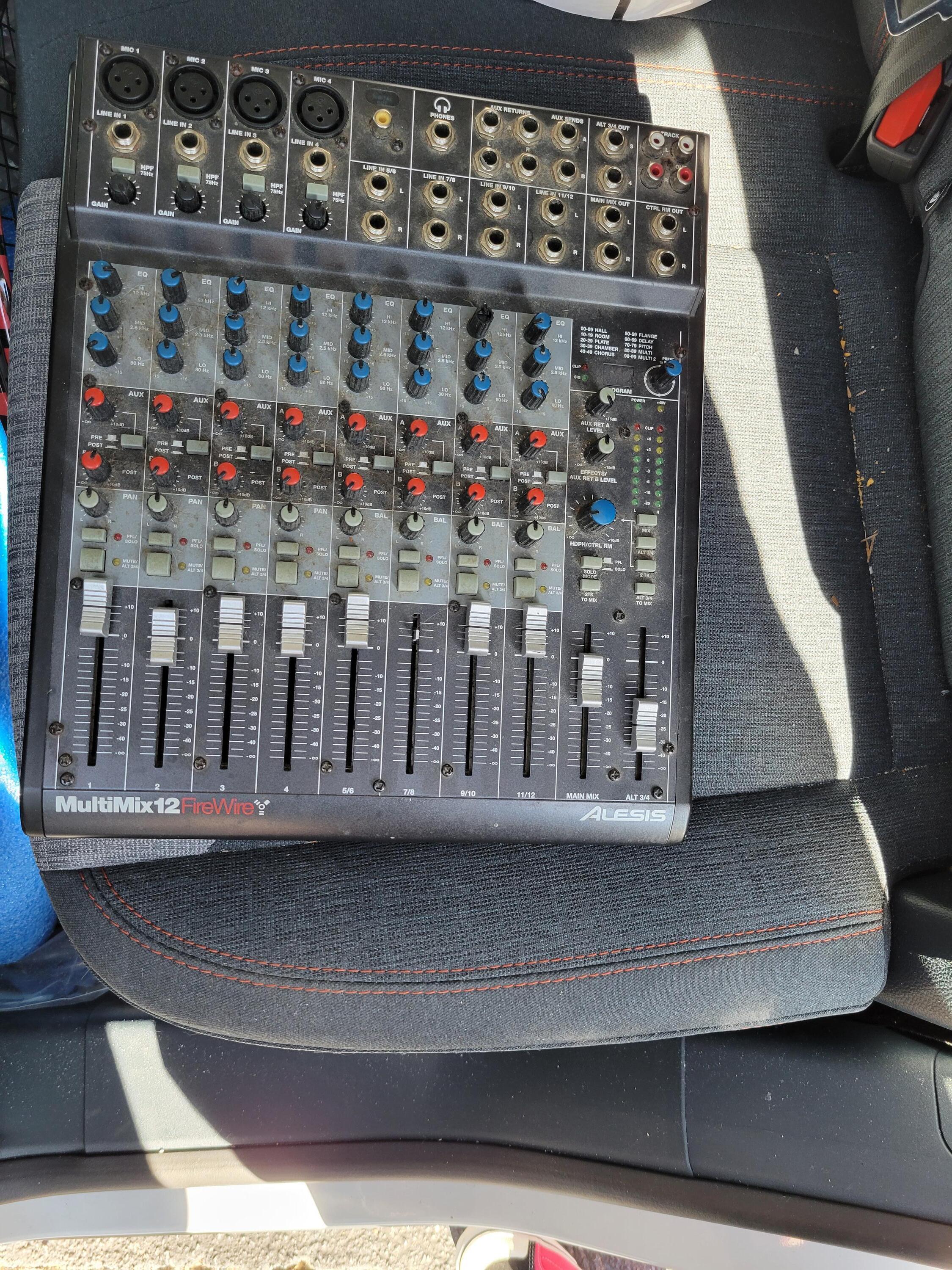 Used Alesis Multimix 12 Firewire - Sweetwater's Gear Exchange