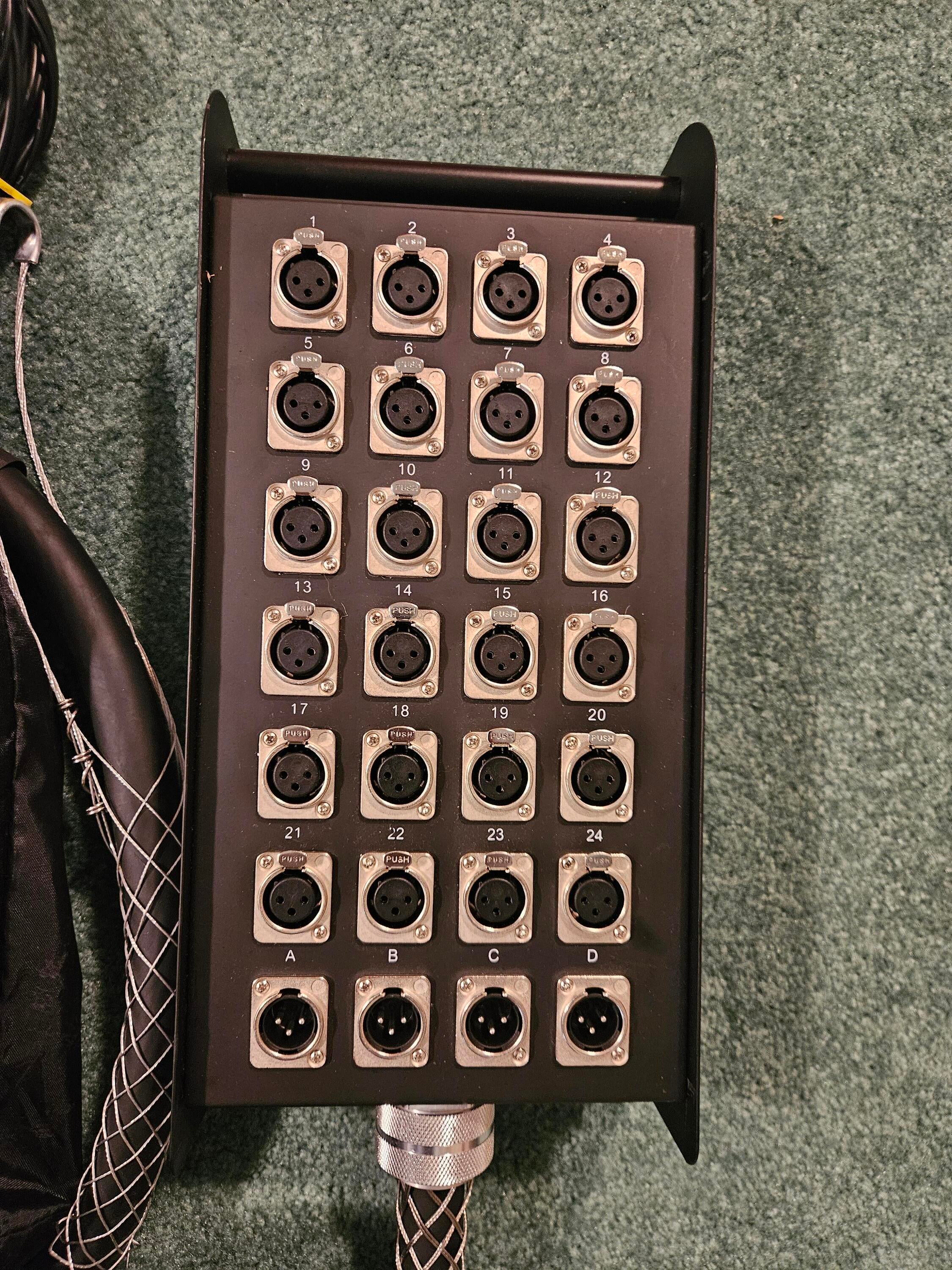Used On-Stage SNK24450V2 24x4 XLR - Sweetwater's Gear Exchange