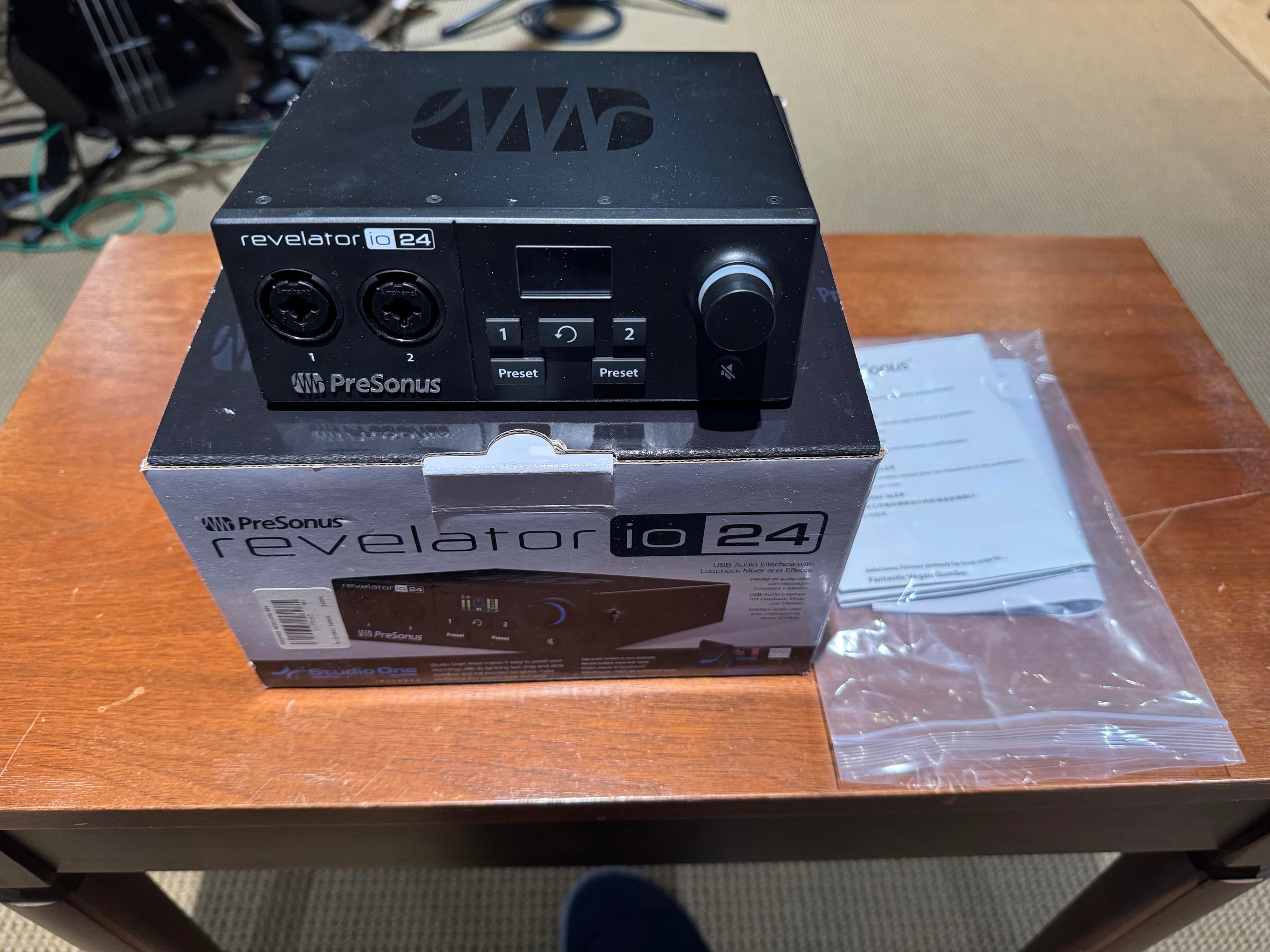 Used PreSonus Revelator io24 USB-C - Sweetwater's Gear Exchange