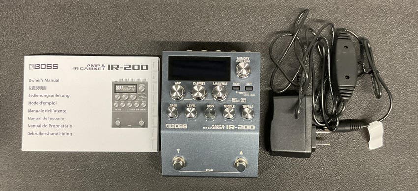 Used Boss IR-200 Amp and IR Cabinet - Sweetwater's Gear Exchange