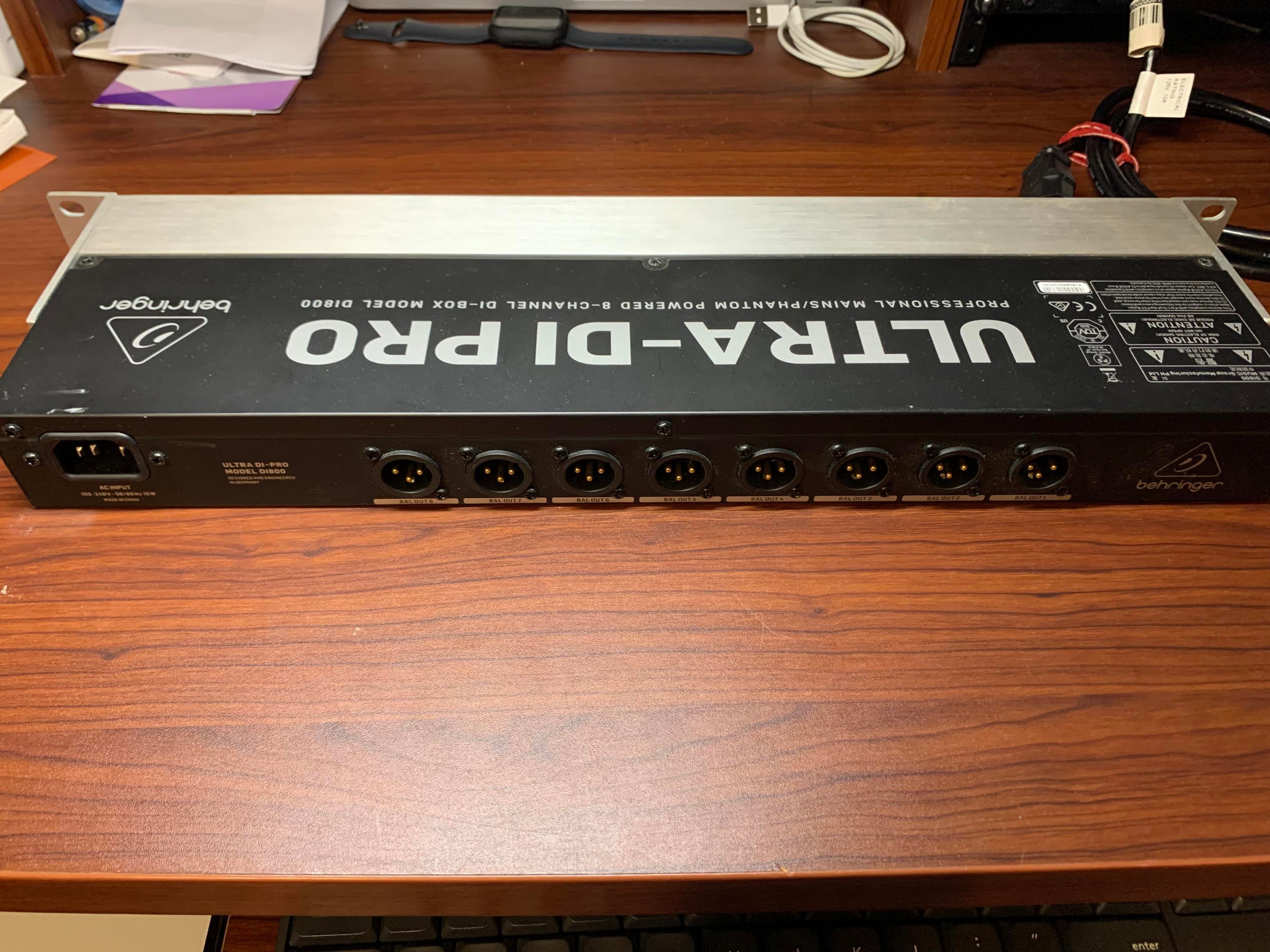 Used Behringer Ultra-DI Pro DI800 - Sweetwater's Gear Exchange