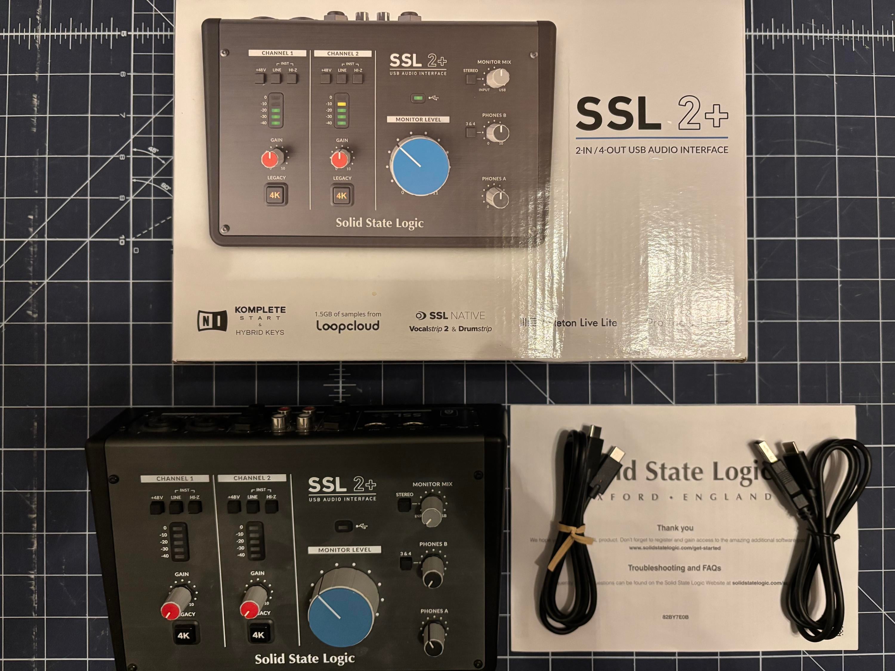 Used Solid State Logic SSL 2+ MKII - Sweetwater's Gear Exchange