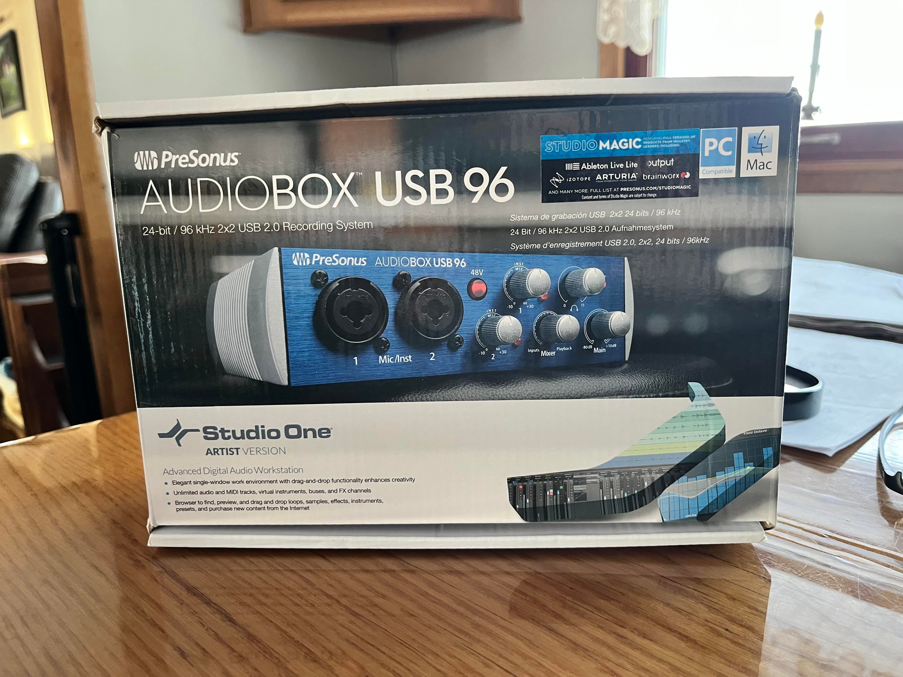 Used PreSonus AudioBox USB 96 USB - Sweetwater's Gear Exchange