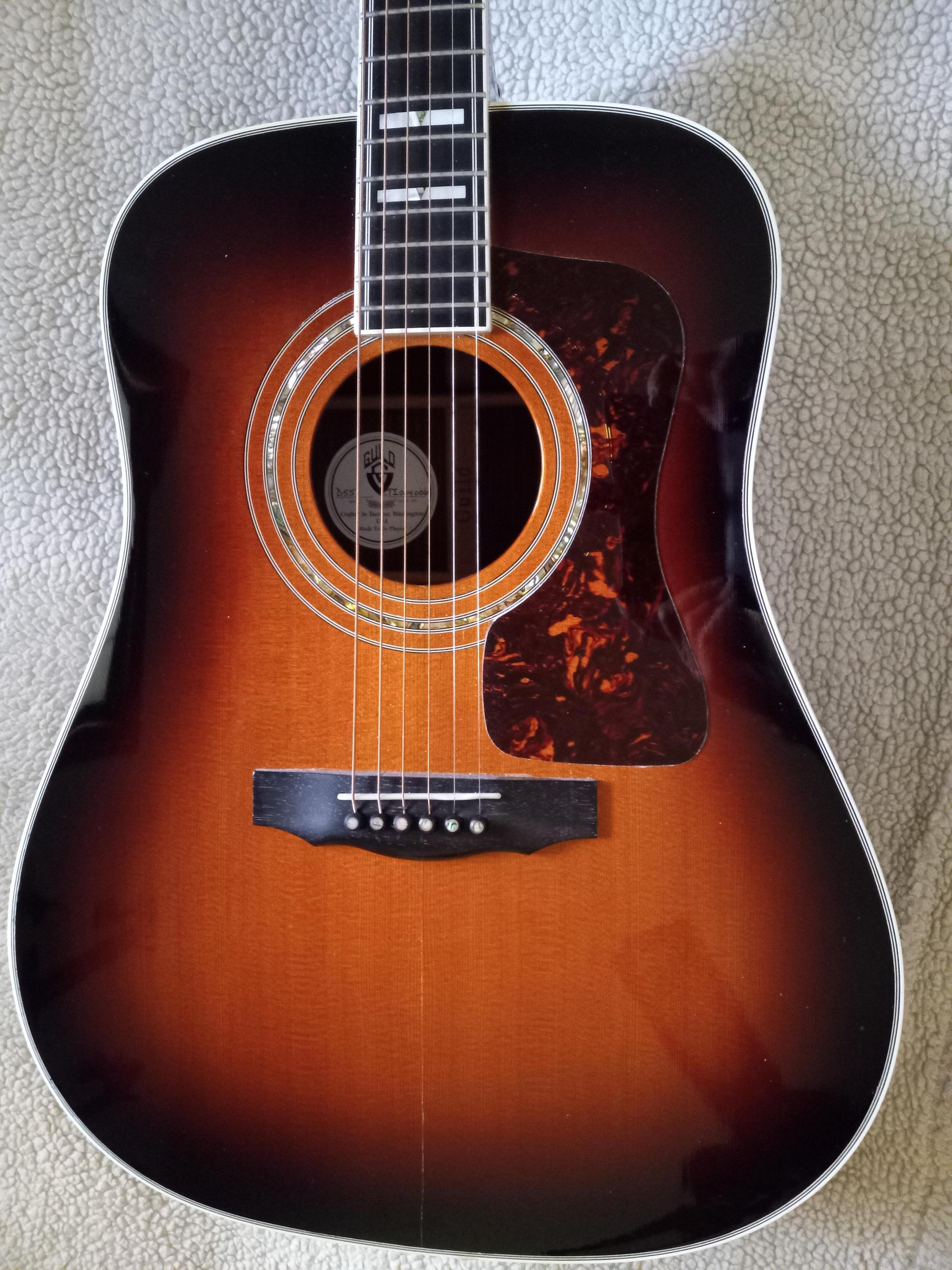 Used Guild 2005 GUILD D55 Sunburst - Sweetwater's Gear Exchange